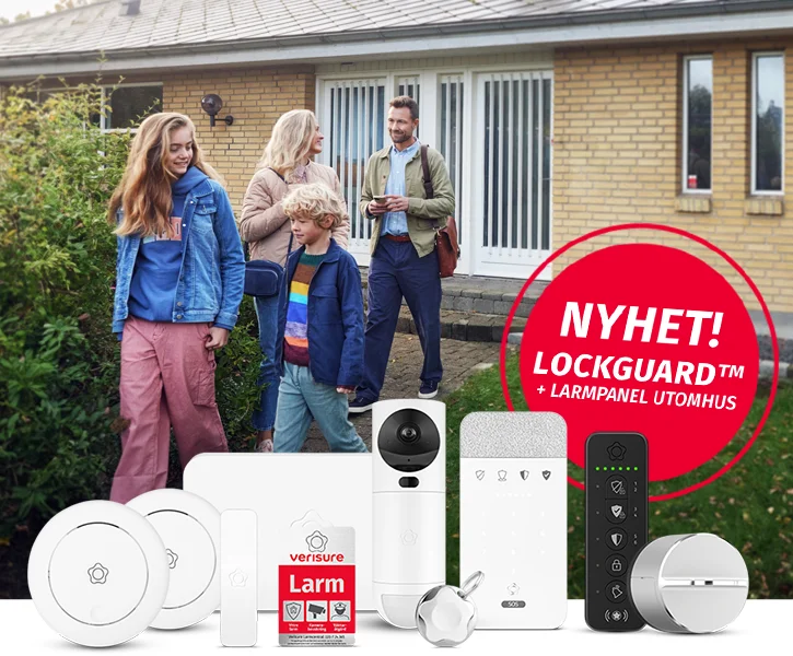 Larm från Sveriges ledande leverantör av kvalitetslarm – Verisure